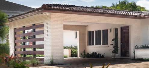 Buy Marion Ceramics - Seashell 710 Vee Thin Modular Brick Online | Zenbuild