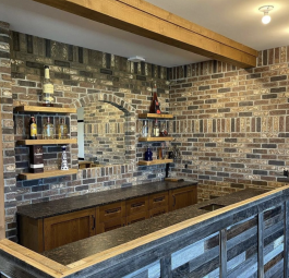 Mcnear Brick & Block Embarcadero Thin Standard Extruded Brown Heavy ...